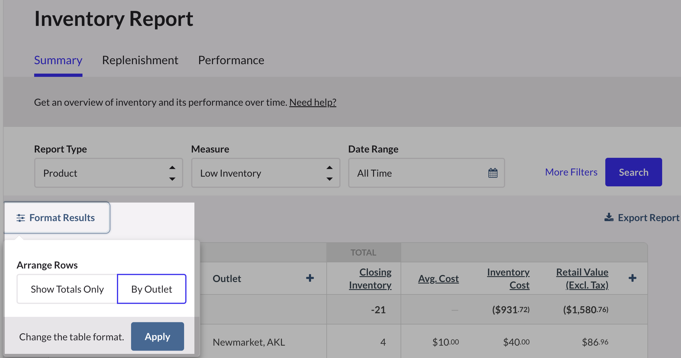 Customizing your inventory reports – Lightspeed Retail (X-Series) Customizing your inventory reports – Lightspeed Retail (X-Series)