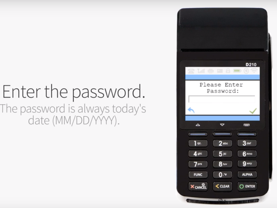 How to close the batch on a Pax D210 – Lightspeed Retail (X-Series)