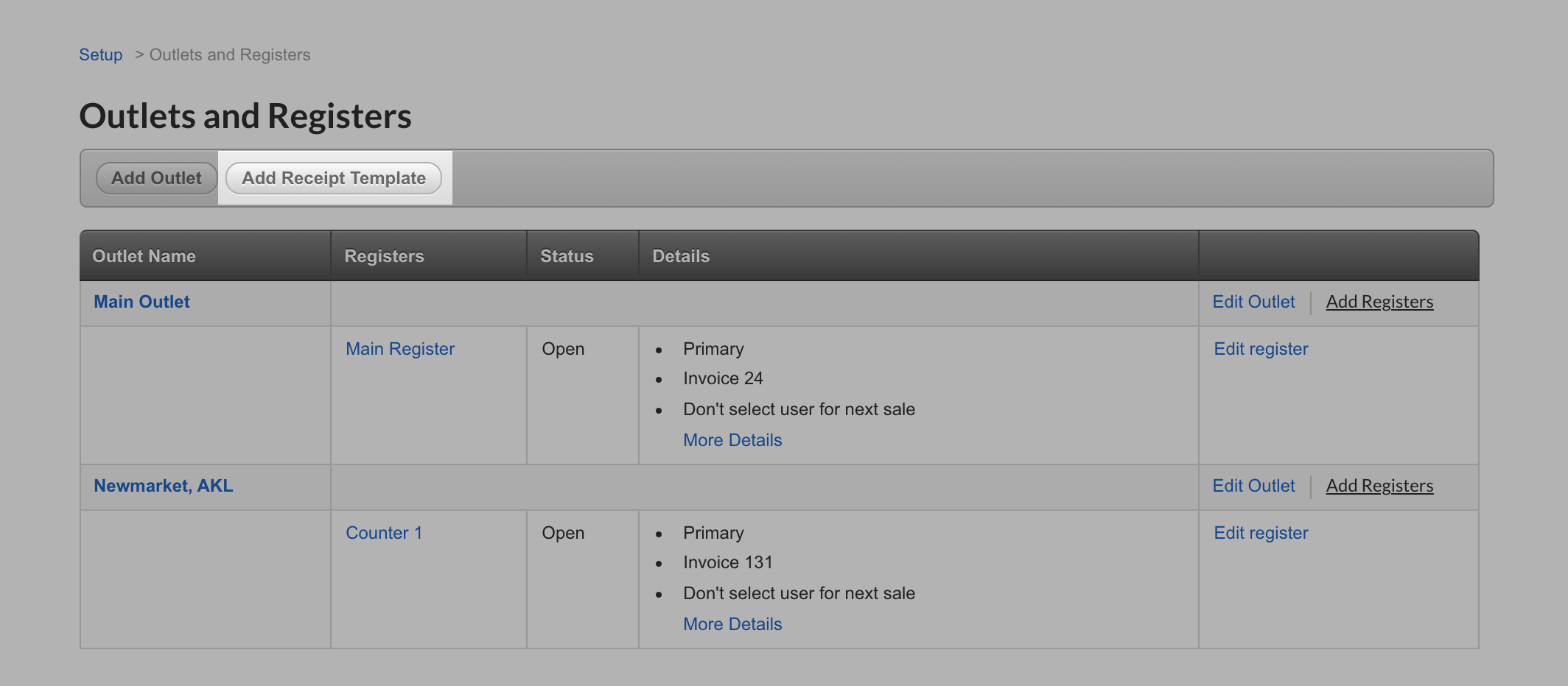 Setting up your receipt templates – Lightspeed Retail (X-Series)