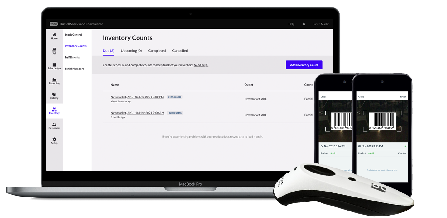 Full inventory counts – Lightspeed Retail (X-Series)