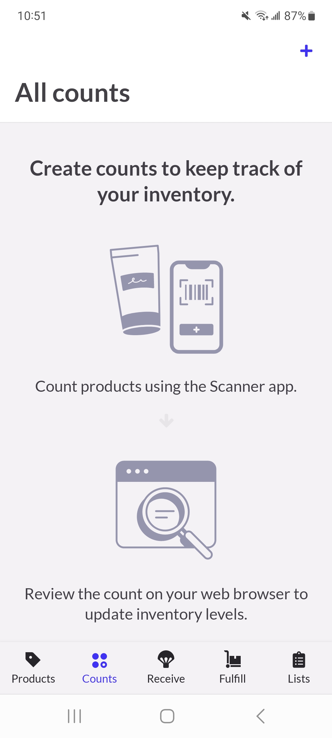 Performing inventory counts in Lightspeed Scanner (X-Series) – Lightspeed Retail (X-Series)