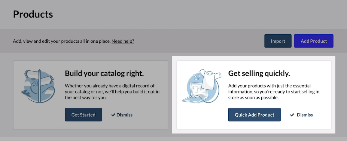 Using the quick add product modal – Lightspeed Retail (X-Series)