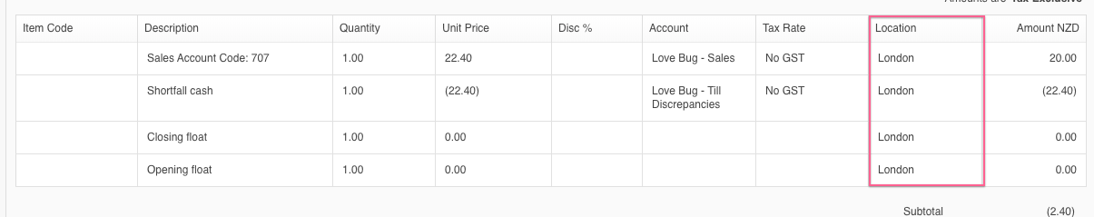 Using Tracking categories with Retail POS (X-Series) and Xero ...