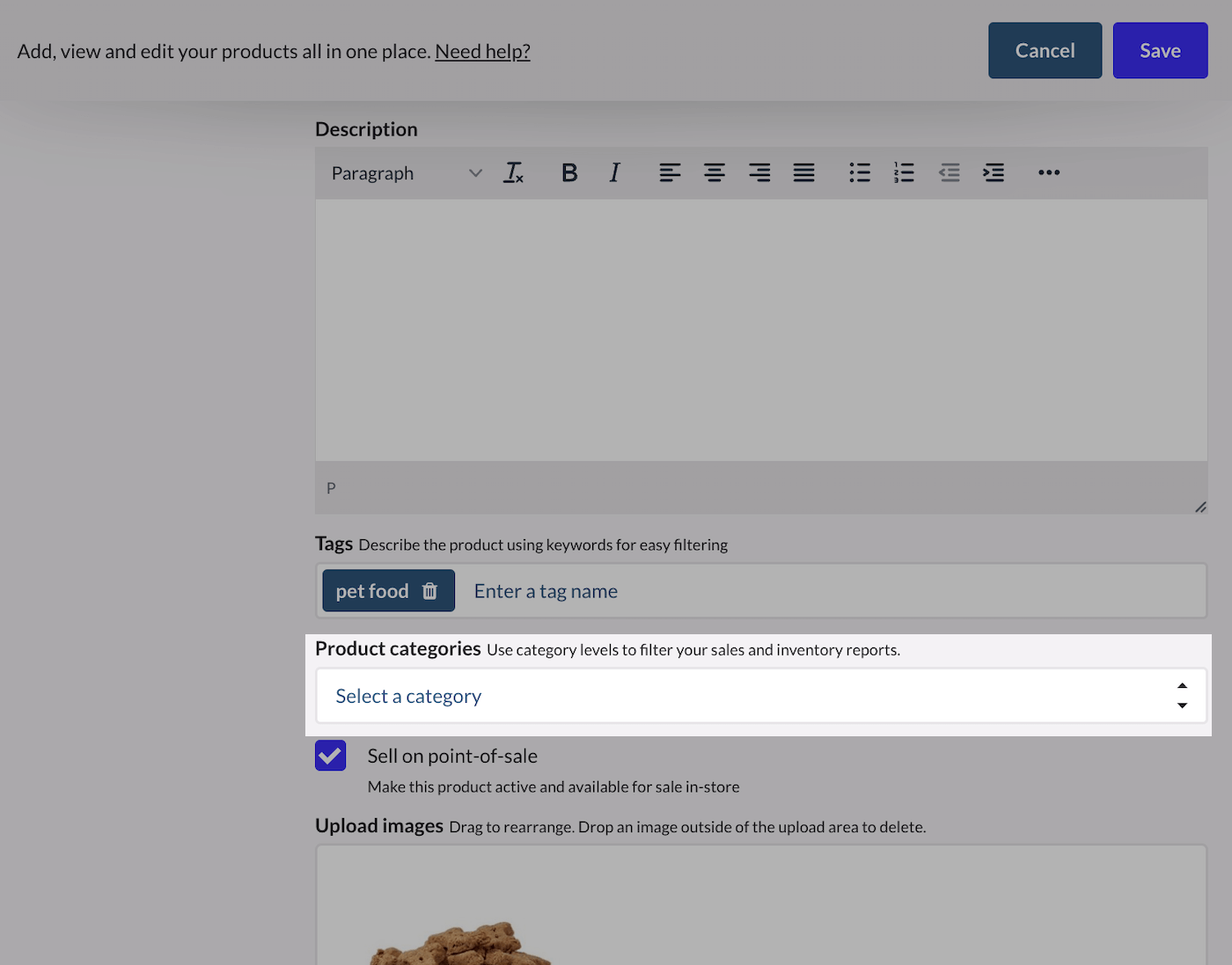 Managing product categories – Lightspeed Retail (X-Series)