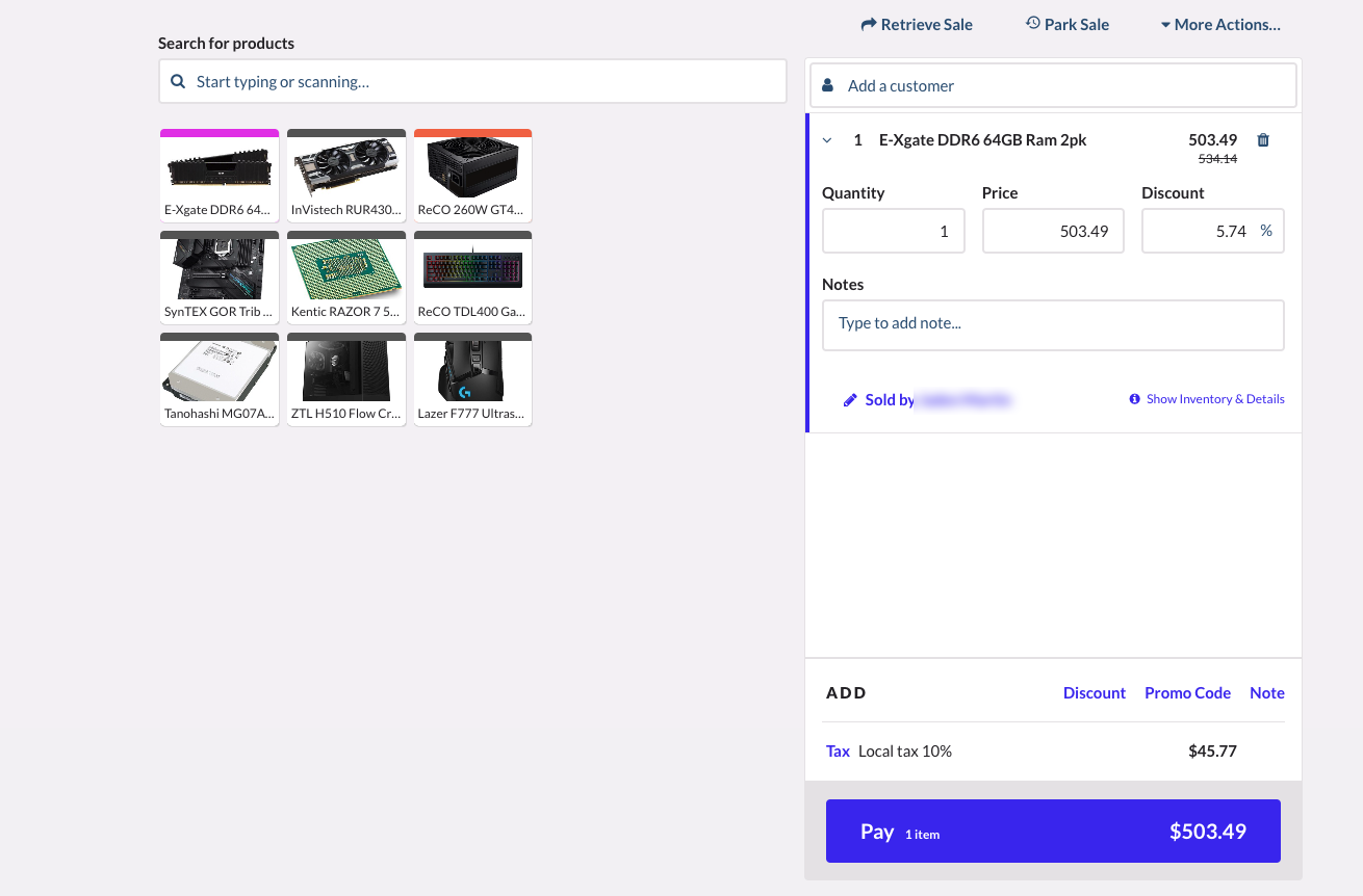 Tracking inbound inventory in Retail POS (X-Series) – Lightspeed Retail ...