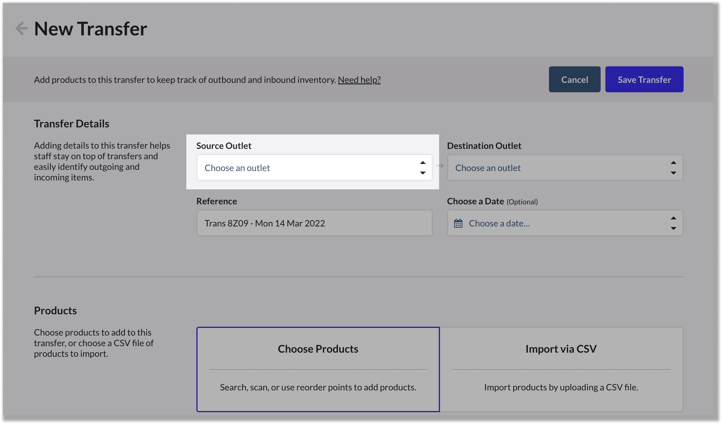 Transferring stock in Retail POS (X-Series) – Lightspeed Retail (X-Series)