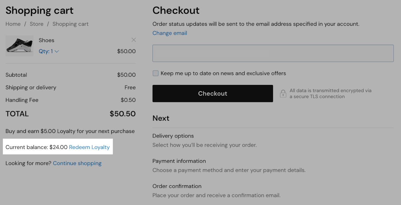 Redeeming loyalty in store and online – Lightspeed Retail (X-Series)