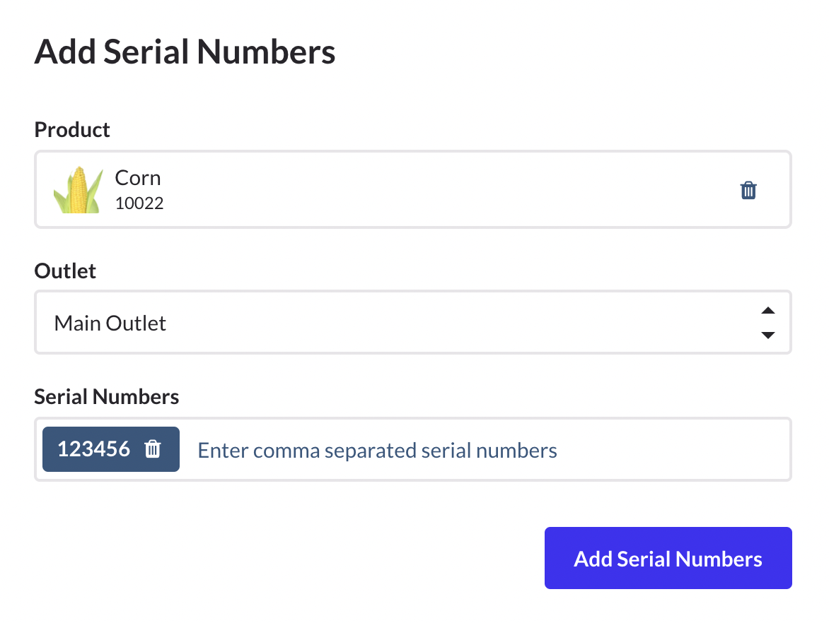 Producten met serienummers verkopen – Lightspeed Retail (X-Series)