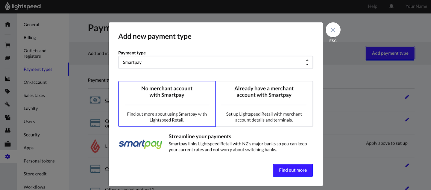 Connecting your Smartpay with SmartConnect to Retail POS (X-Series) – Lightspeed Retail (X-Series)