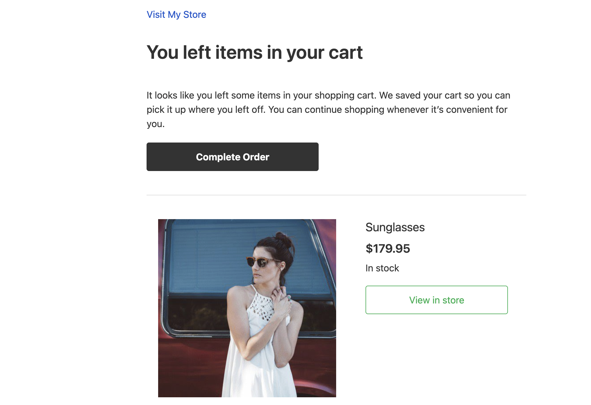 Abandoned cart recovery emails in eCom – Lightspeed Retail (X-Series)